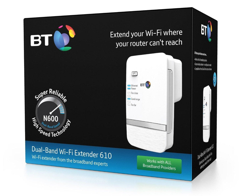 BT Dual-Band Wi-Fi extender 610 | Laptop Workshop
